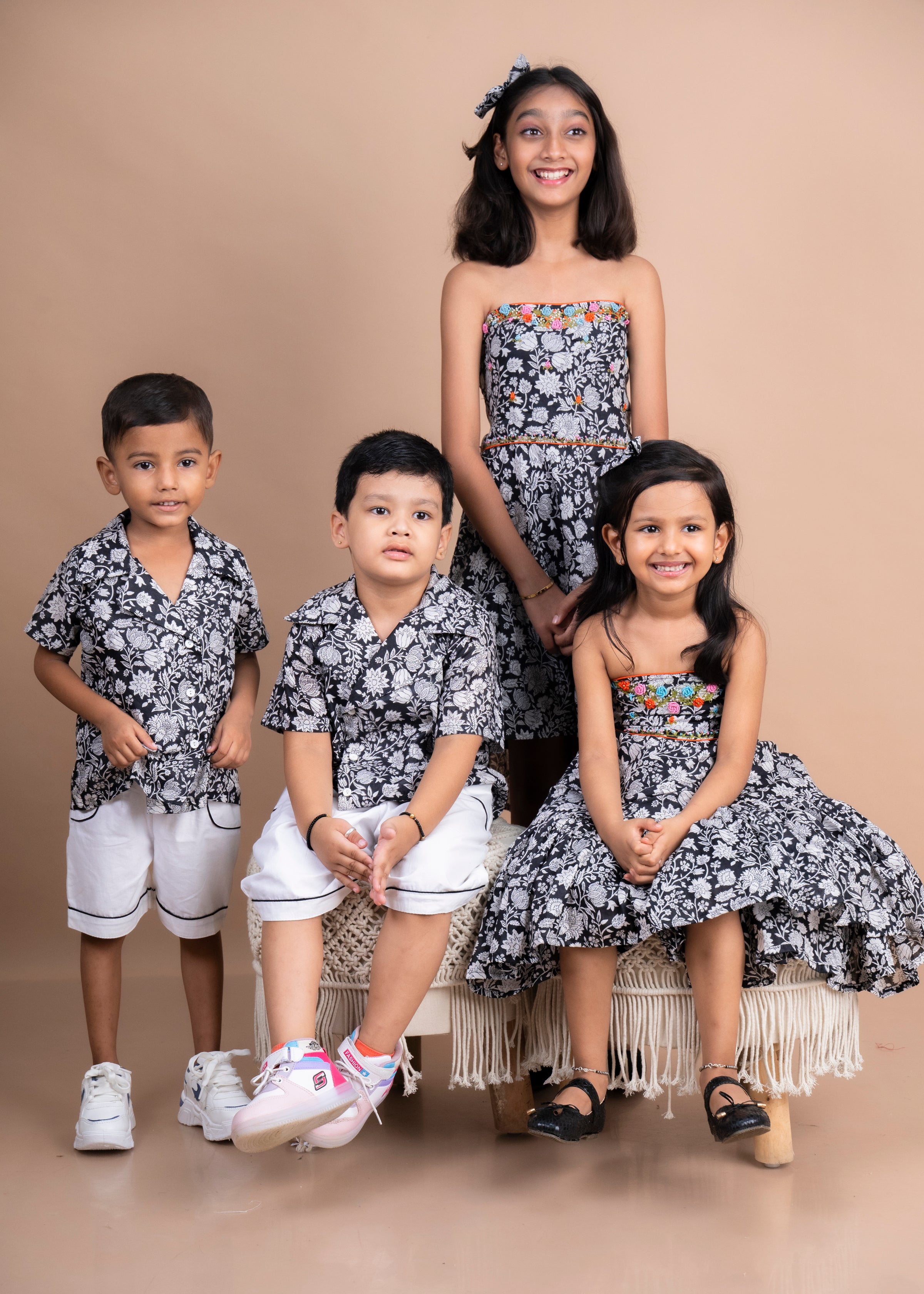 Buy Siblings Matching Outfits for Kids | Twin Sets Online– Mini Maana